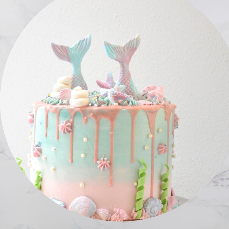 Mermaid (Zeemeermin) taart - Perfect Pastry